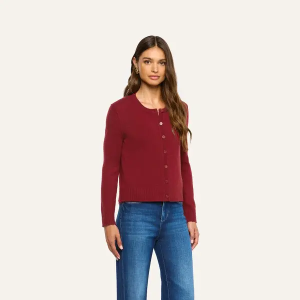 L'AGENCE Malone Cashmere Cardigan