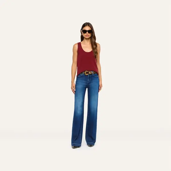 L'AGENCE Filou Cashmere Tank Top