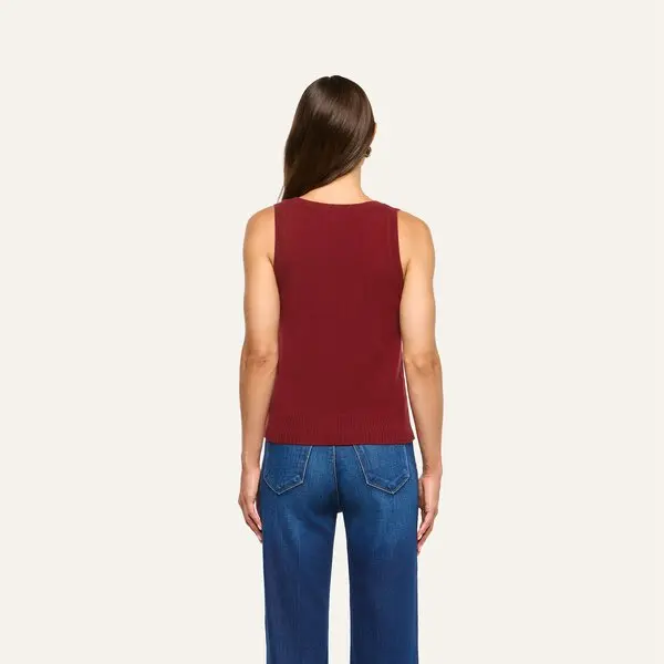 L'AGENCE Filou Cashmere Tank Top