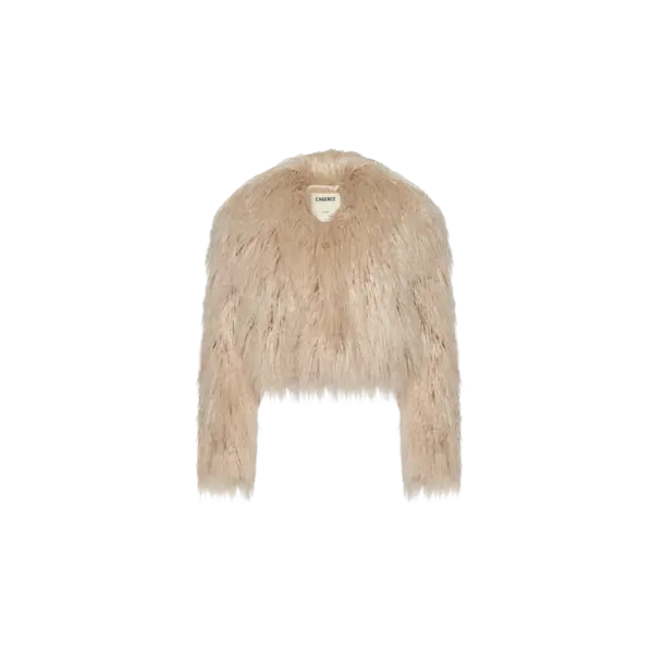 L'AGENCE Fenella Faux Fur Coat