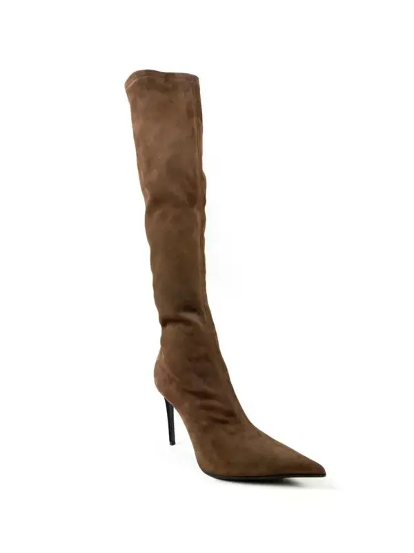 CHUCKIES Pointed-toe Over-the-knee Boots