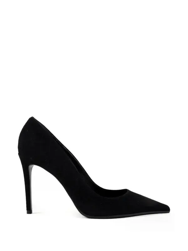CHUCKIES Pointed-toe Heeled Pumps - Black