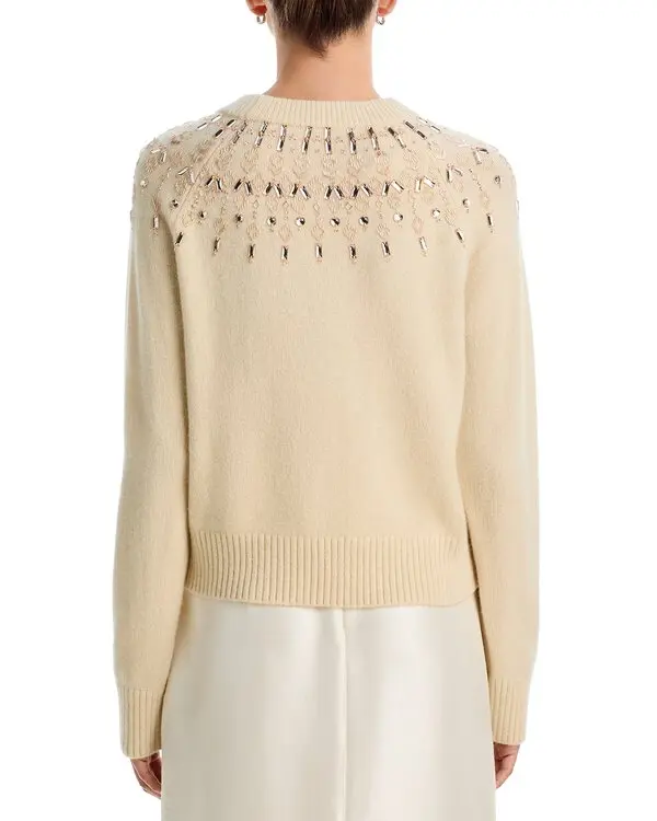 Altuzarra Harold Beaded Sweater - Ivory