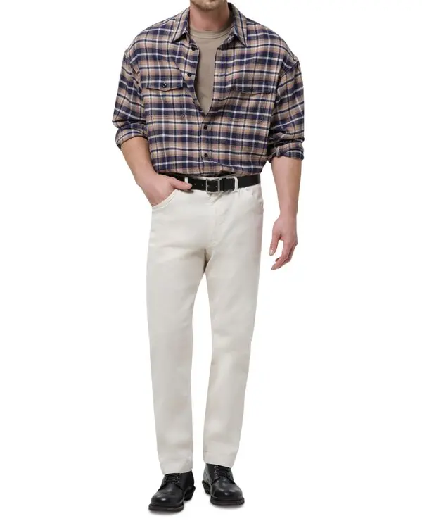 Citizens Of Humanity Shigoto Cotton Plaid Shirt