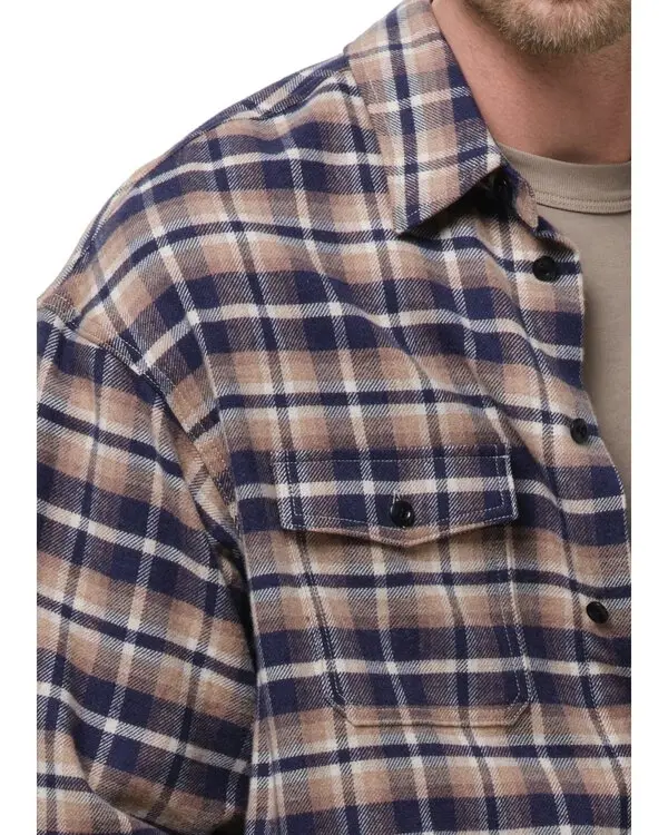 Citizens Of Humanity Shigoto Cotton Plaid Shirt
