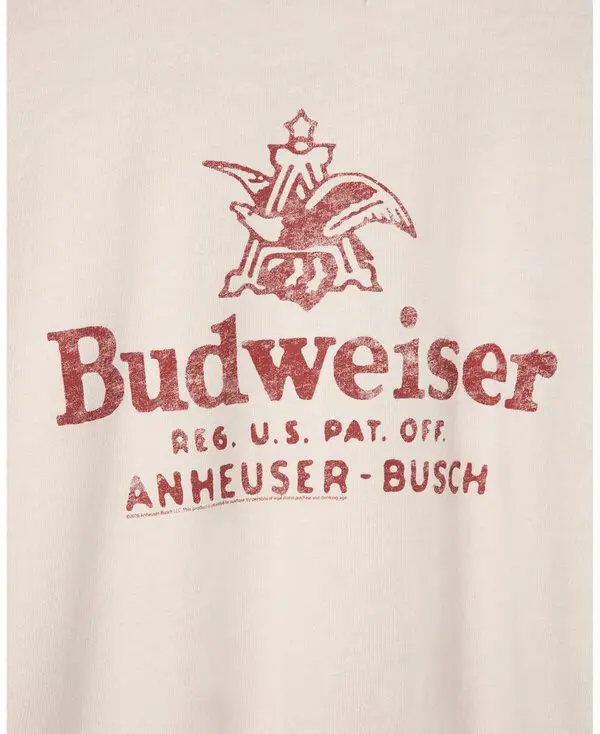 Junk Food Clothing Budweiser Baseball Jersey