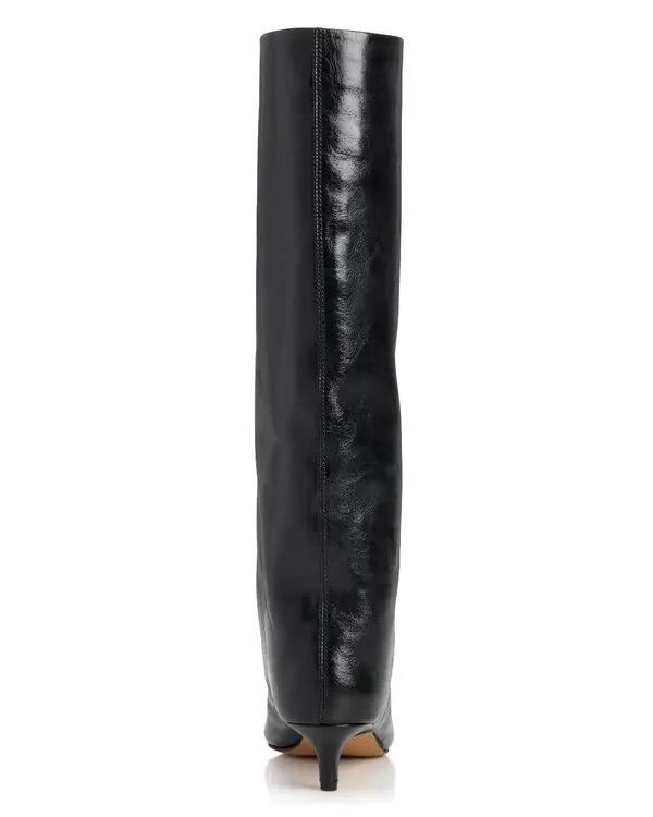 Steve Madden Lychee Leather Knee High Boots