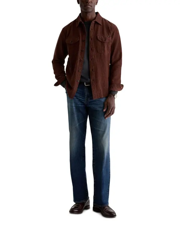 Ag Kurt Cotton Blend Relaxed Straight Fit 32 Jeans In 8