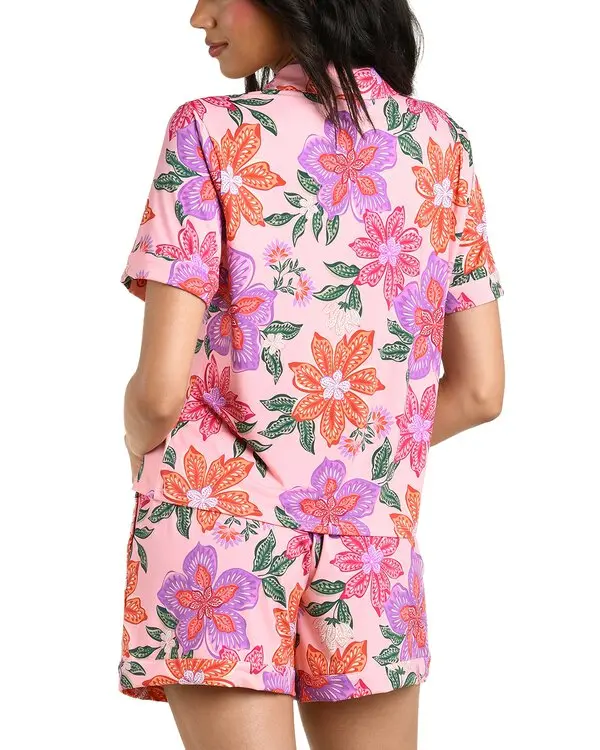 La Blanca Ornate Blooms Short Pajama Set