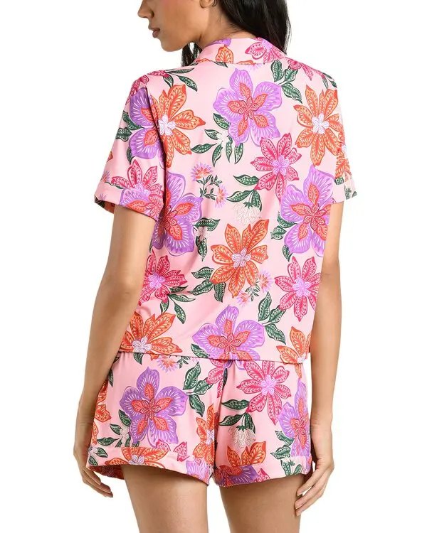 La Blanca Ornate Blooms Short Pajama Set