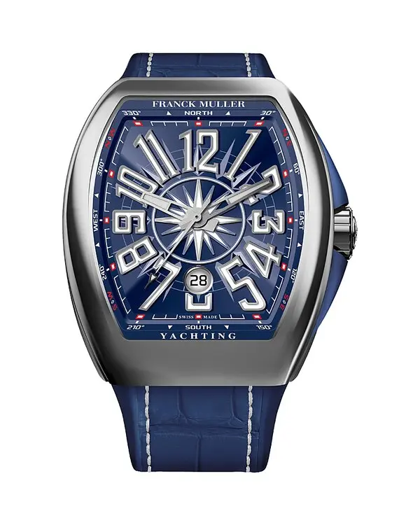 Franck Muller Vanguard Yachting Automatic Watch, 53.7mm X 44mm