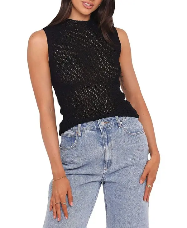 PETAL AND PUP Brody Sheer Knit Top