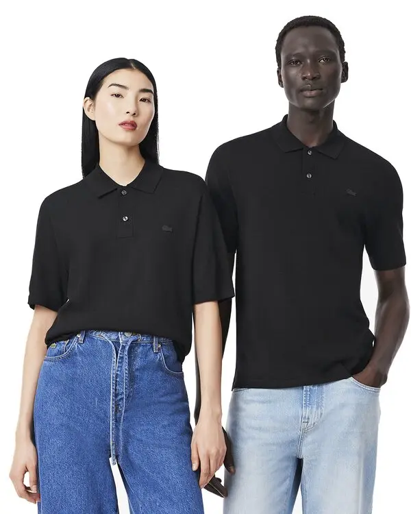 Lacoste Short Sleeved Merino Wool Polo Sweater