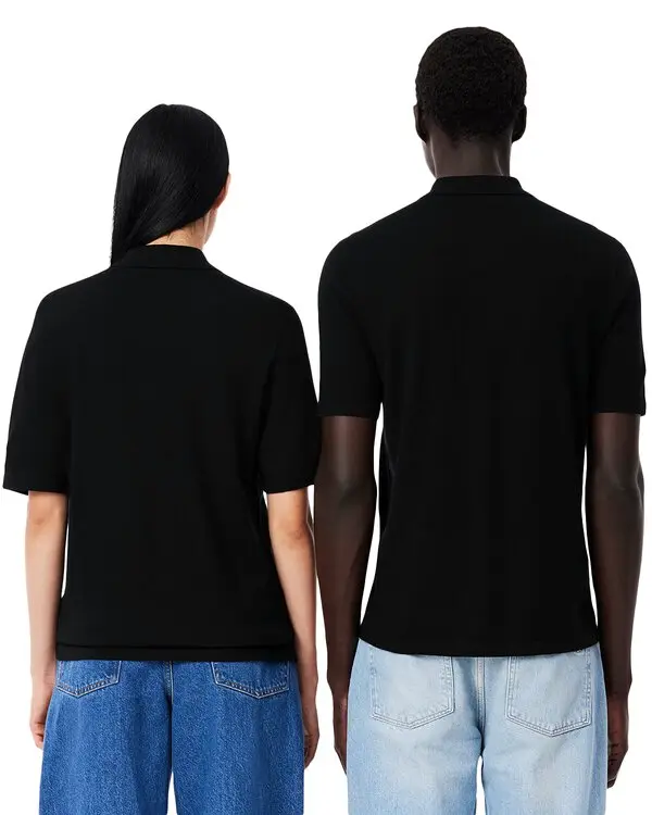 Lacoste Short Sleeved Merino Wool Polo Sweater