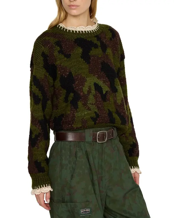 Sea Channing Wool Crewneck Sweater