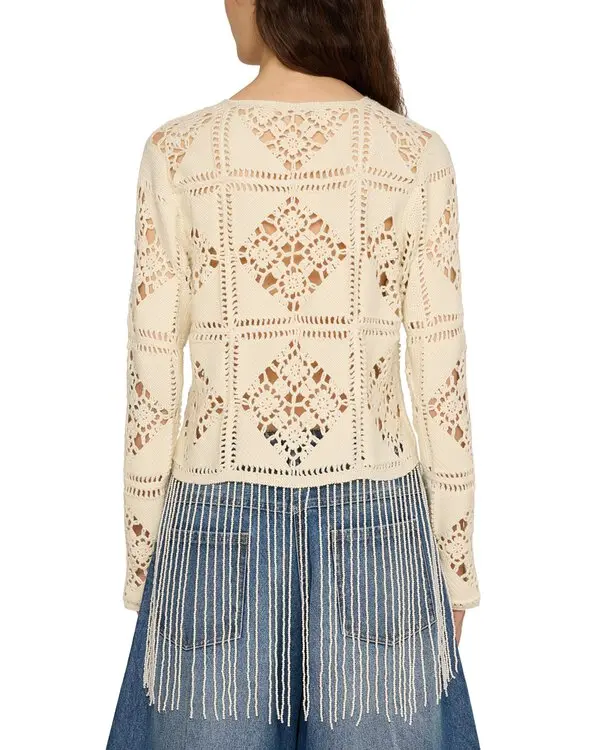 Sea Danica Crewneck Cardigan Sweater