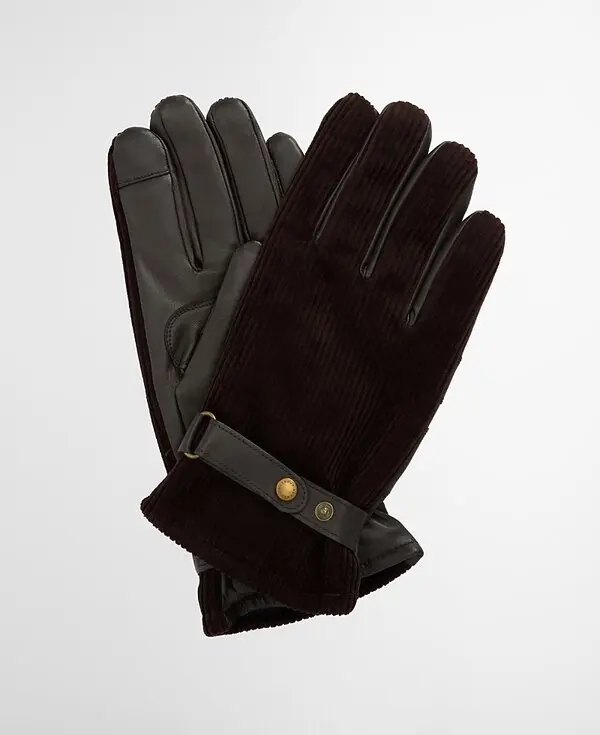 Barbour Nelson Waterproof Gloves - Brown