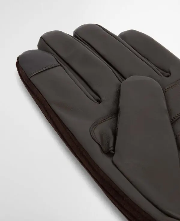 Barbour Nelson Waterproof Gloves - Brown