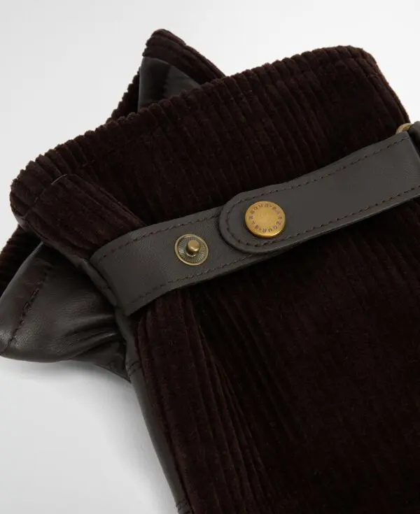 Barbour Nelson Waterproof Gloves - Brown