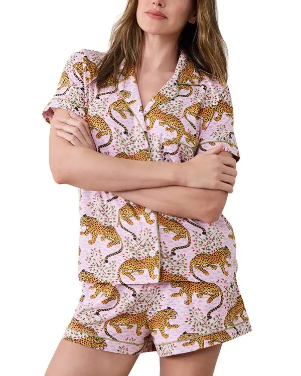PRINTFRESH Bagheera Knit Short Pajama Set