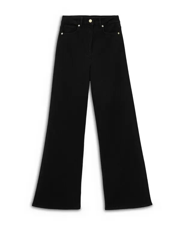 REISS Petites Jas High Rise Wide Leg Jeans
