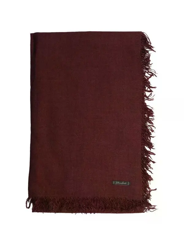 Faliero Sarti Enrica Frayed Scarf - Red