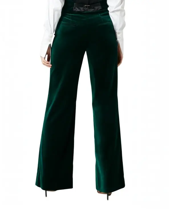 TEMPERLEY LONDON Clove Velvet Trousers
