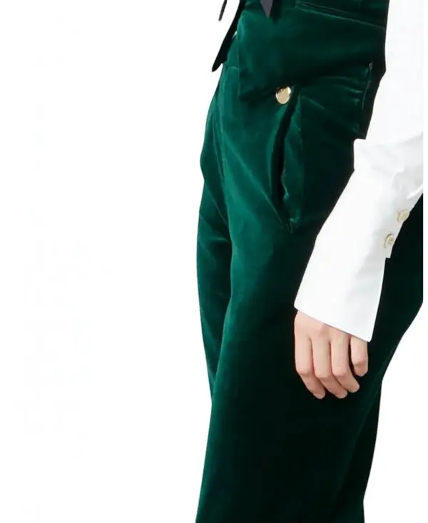 TEMPERLEY LONDON Clove Velvet Trousers