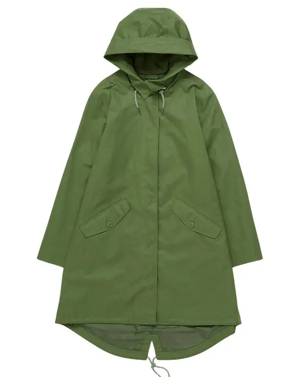 SEASALT CORNWALL Petite Seafaring Waterproof Parka Coat - Heath