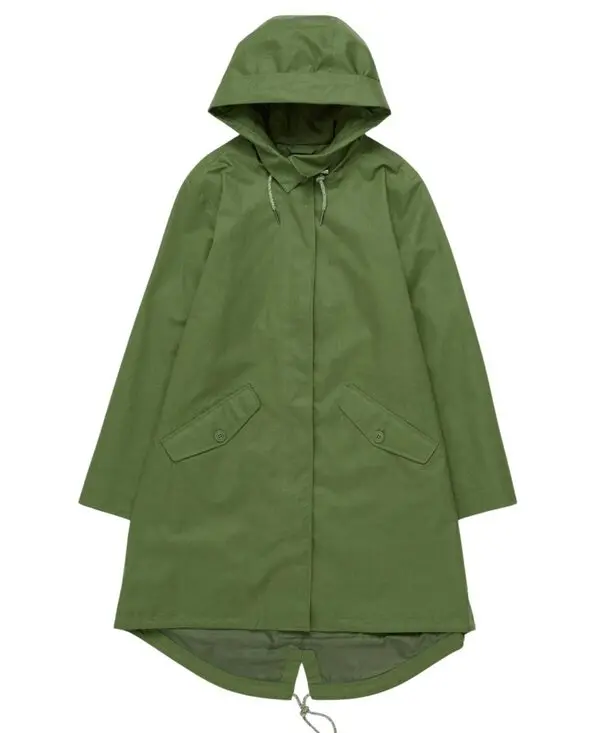 SEASALT CORNWALL Petite Seafaring Waterproof Parka Coat - Heath