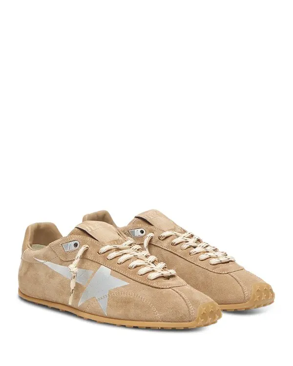 GOLDEN GOOSE Marathon Speed Suede & Leather Sneakers