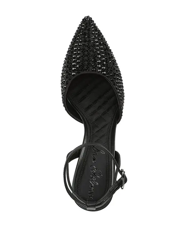 Sam Edelman Hana Embellished Stiletto Pumps - Black