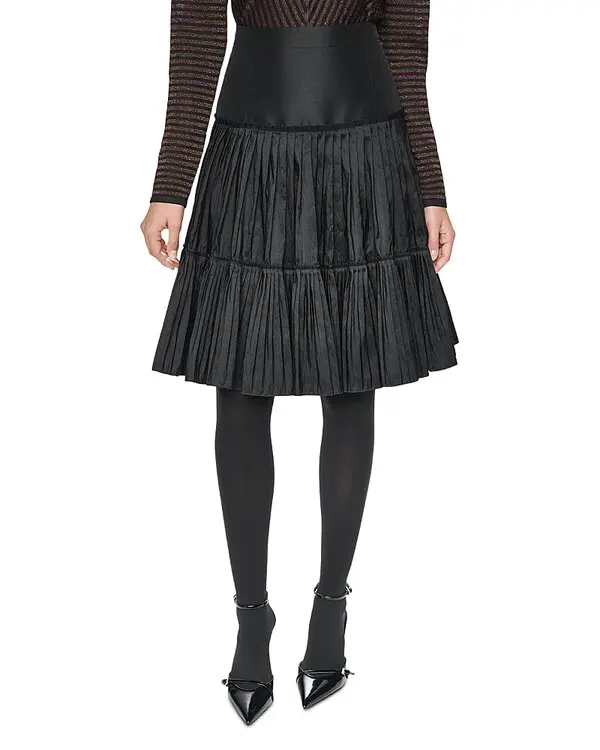 Sonia Rykiel Paris A Line Pleated Skirt Exclusive