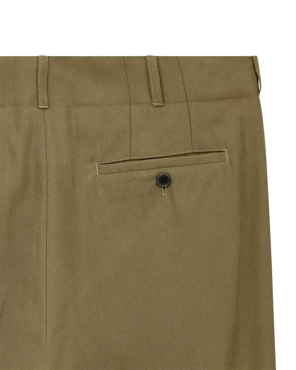 Emporio Armani Relaxed Pleated Trousers