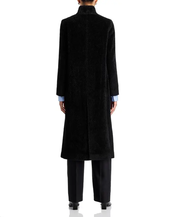 Cinzia Rocca Stand Collar Long Coat