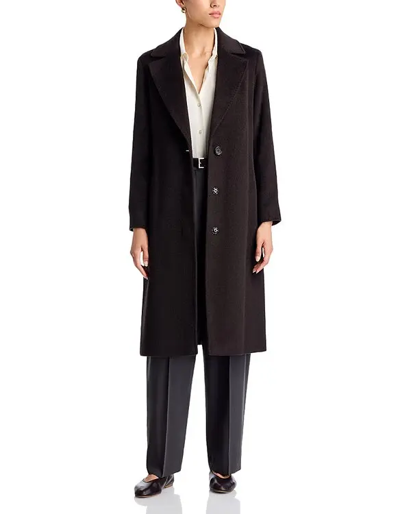 Cinzia Rocca Long Belted Wrap Coat