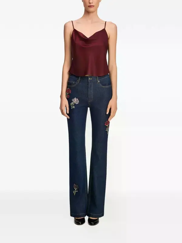 Cinq À Sept Stevie Rhinestone-embellished Jeans