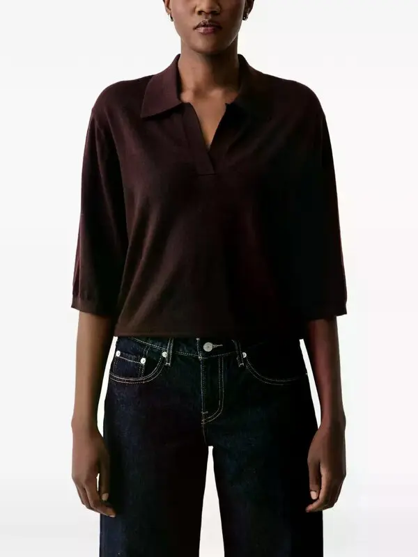 Marc O'polo Polo-collar T-shirt - Red