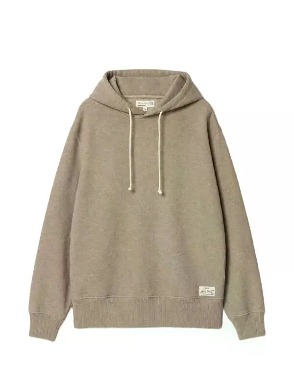 MERZ B. SCHWANEN Textured Heavyweight Hoodie