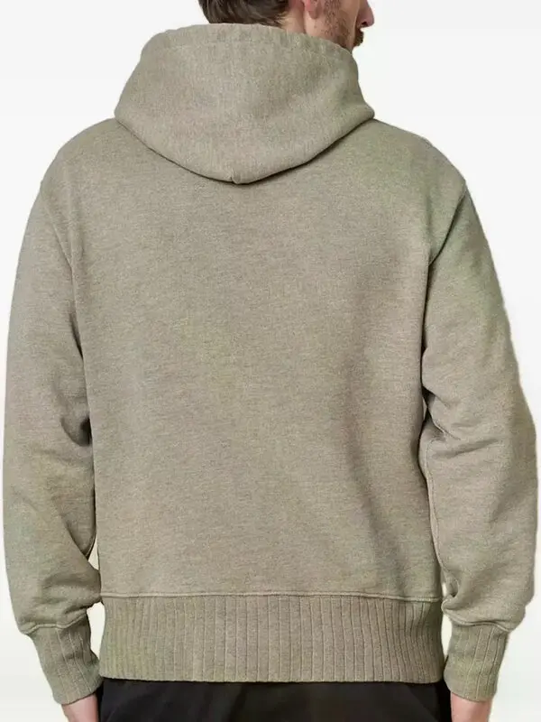 MERZ B. SCHWANEN Textured Heavyweight Hoodie