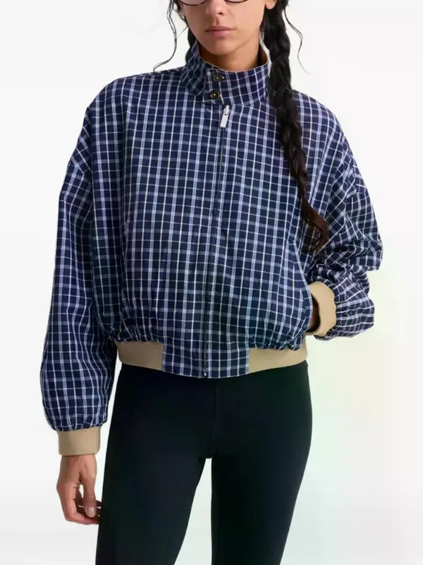 Sporty & Rich Gora Brighton Logo-embroidered Jacket