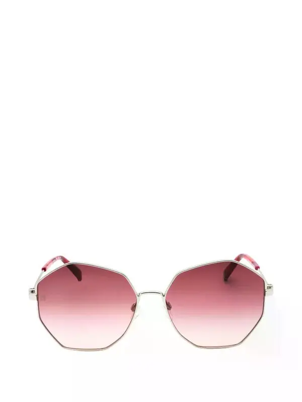 Tommy Hilfiger Geometric-frame Sunglasses - Silver