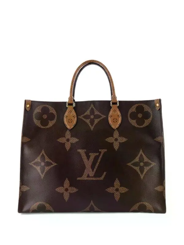 LOUIS VUITTON Onthego Reverse Monogram Giant Gm Tote Bag