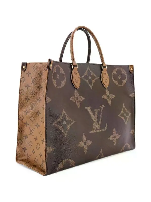 LOUIS VUITTON Onthego Reverse Monogram Giant Gm Tote Bag
