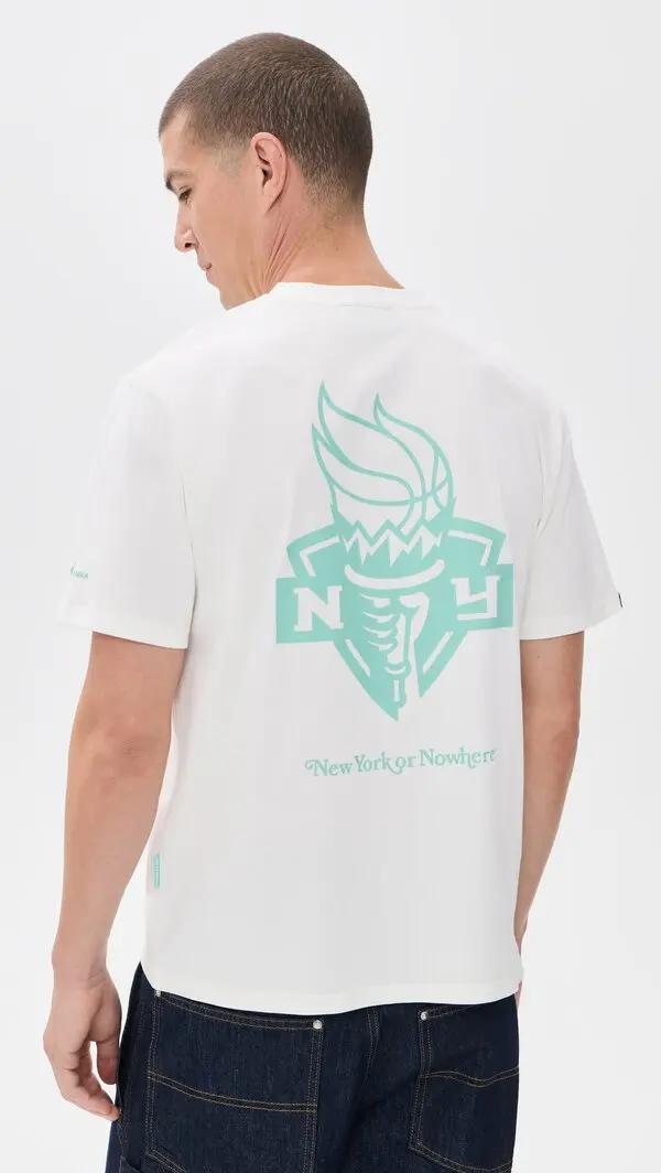 NEW YORK OR NOWHERE Nyon X Ny Liberty Twin Flame T-shirt