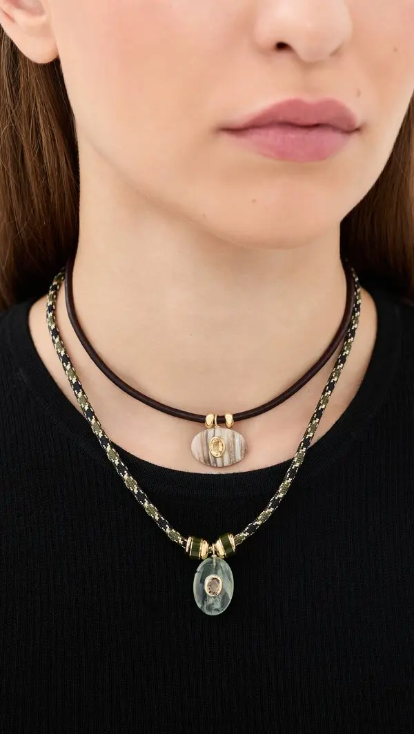 LACEY RYAN Jasper Horizon Necklace