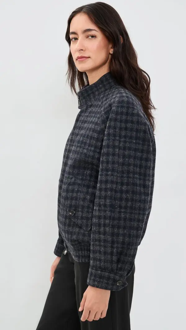 DUNST Harrington Quilted Wool Jacket