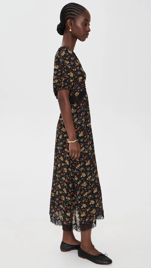 Sea Kaiya Floral Midi Dress