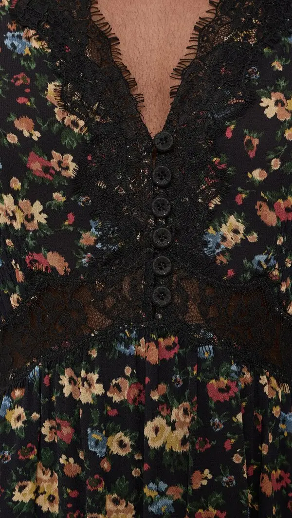 Sea Kaiya Floral Midi Dress