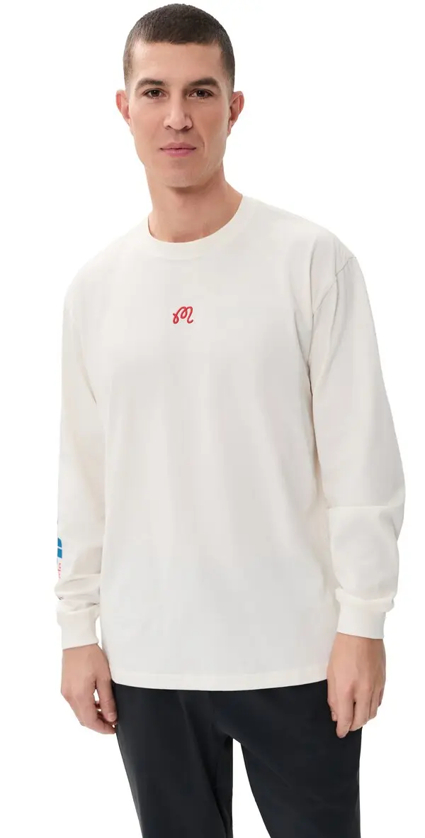 MALBON Mountain Gorse Tee - Ivory